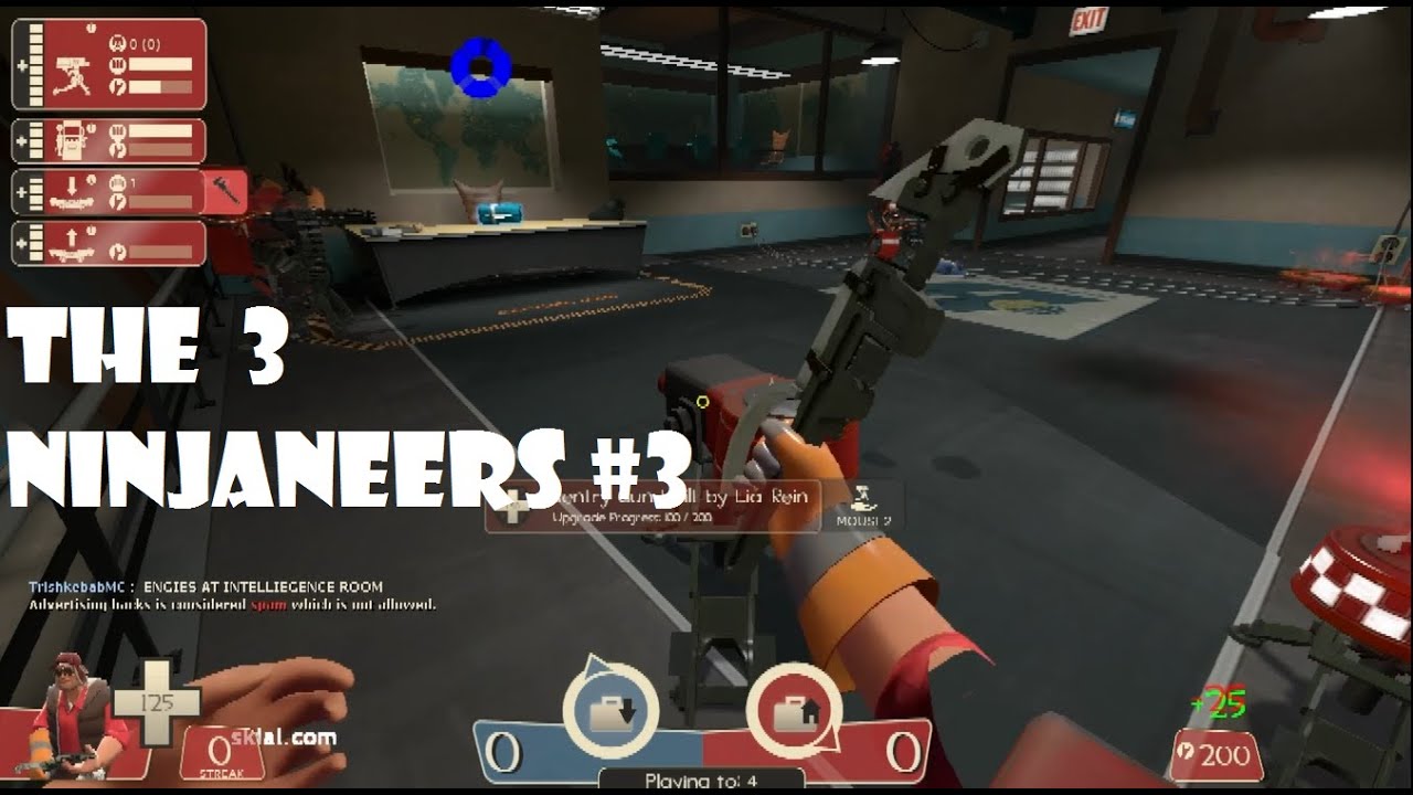 THE THREE NINJANEERS #3: DIARY OF A MERMAID ENGINEER | TF2 Fun 2Fort ...