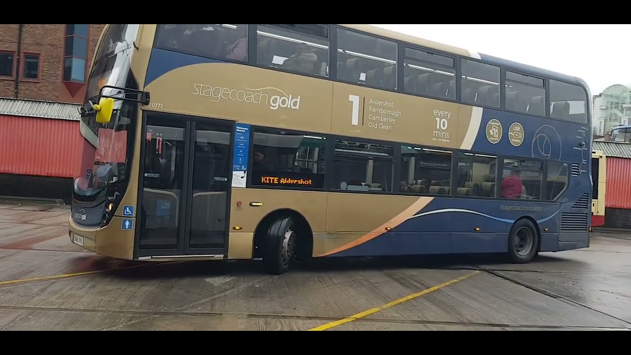 Here is the stagecoach Gold 10773 on the kite in Guildford Saturday 7 ...