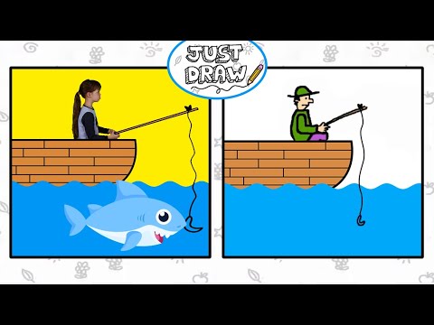 Just Draw Gameplay in Real Life| Doodle Puzzle Game Walkthrough - YouTube