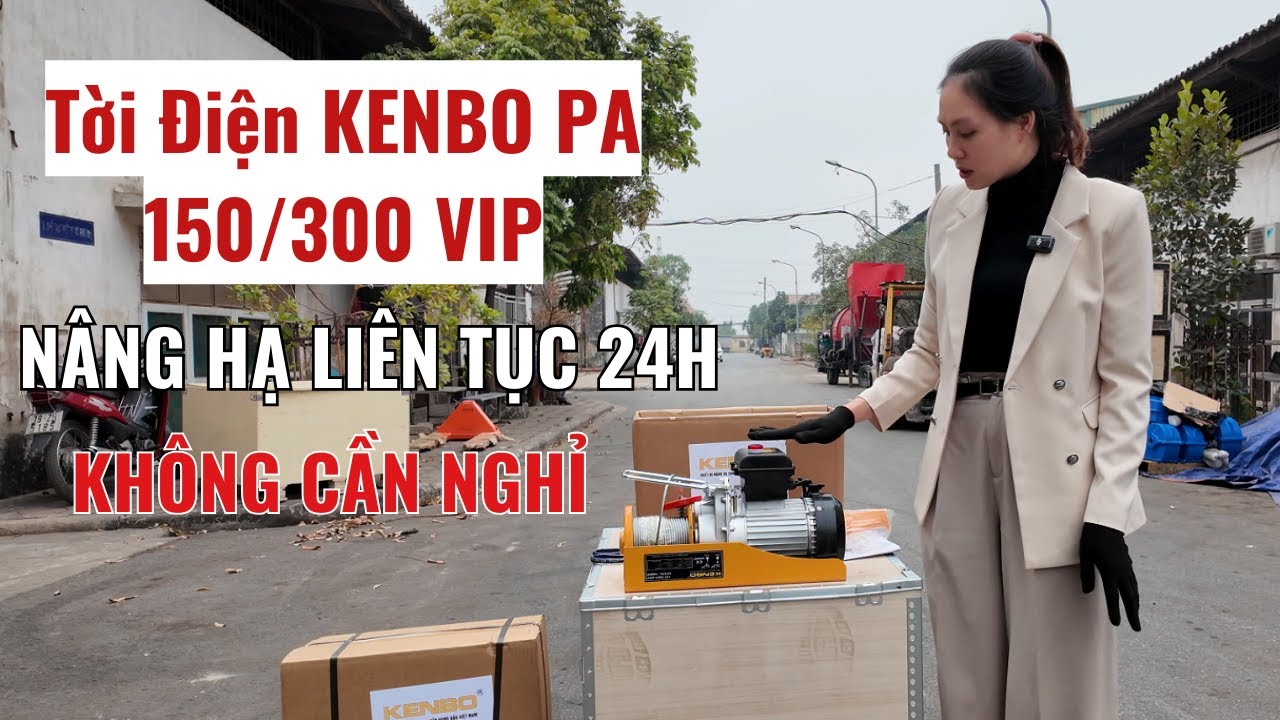 Đột Phá Công Suất Với Tời Điện KENBO PA 150/300 VIP – Bền Bỉ, Hiệu Quả ...