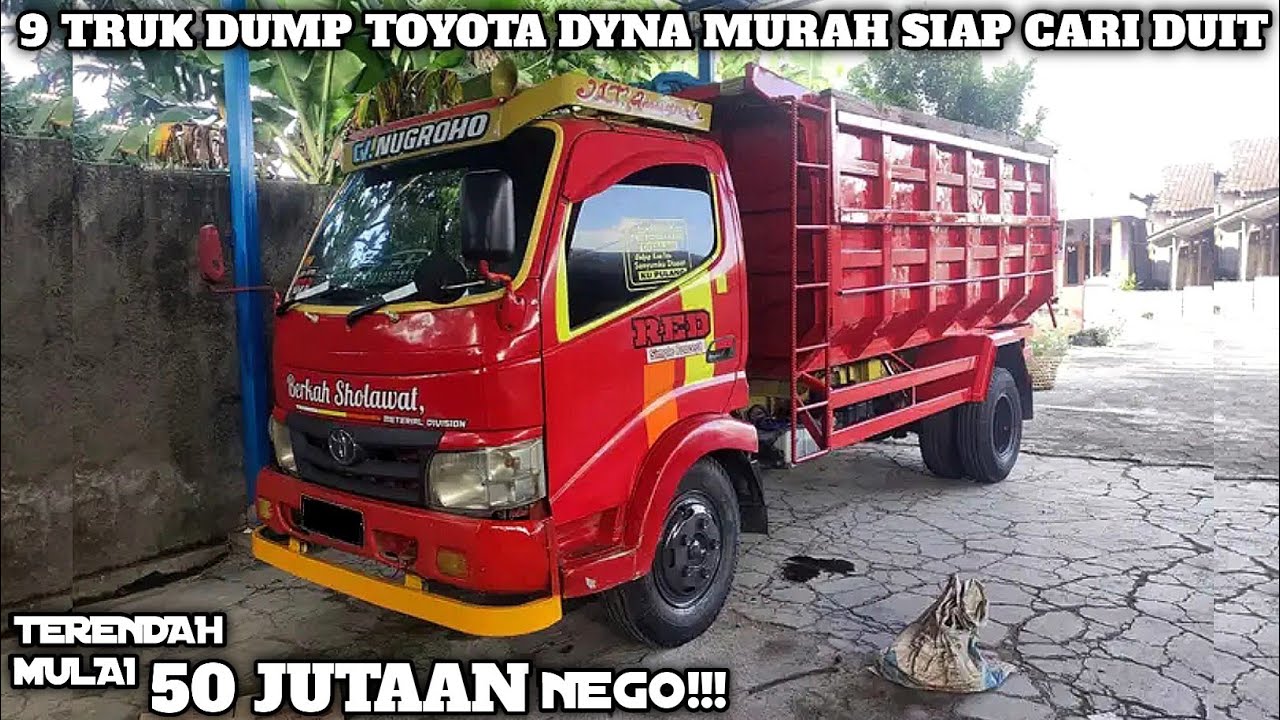 HARGA TRUK DUMP TOYOTA DYNA RINO 130HT BEKAS || MULAI 50 JUTAAN ...