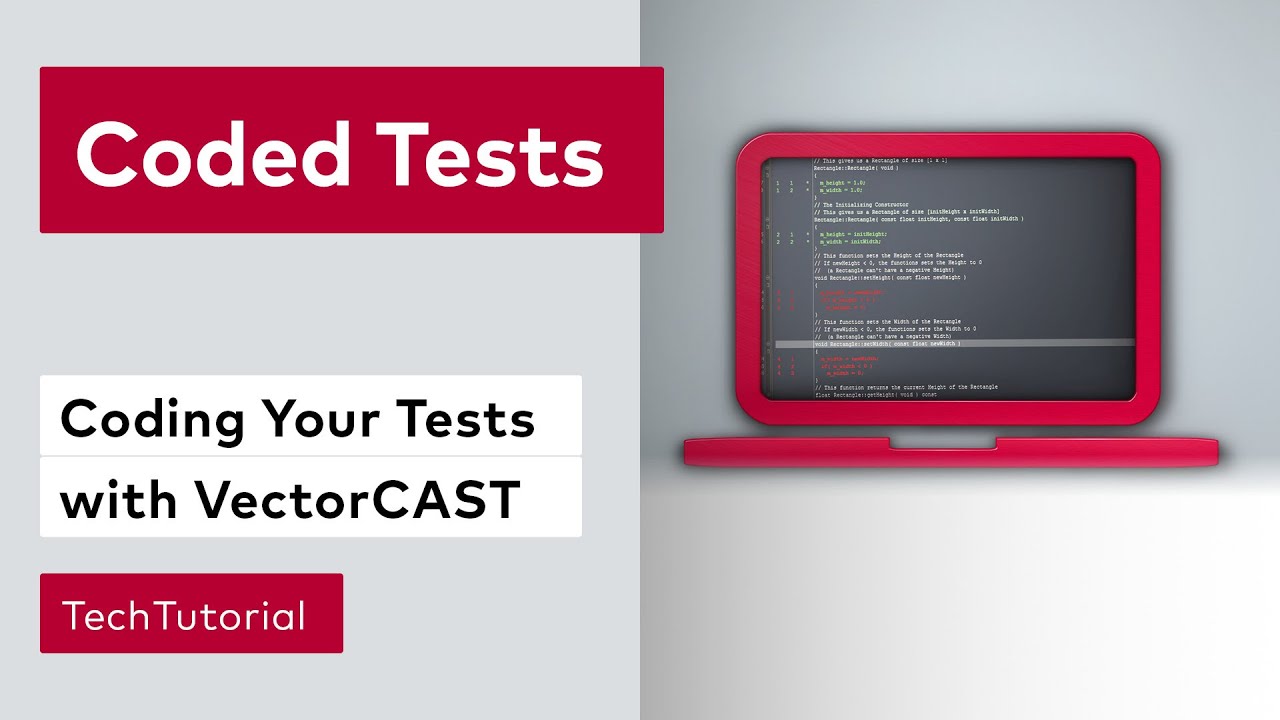 Setting Up Coded Tests For Vectorcast Vectortechtutorial Youtube 1484