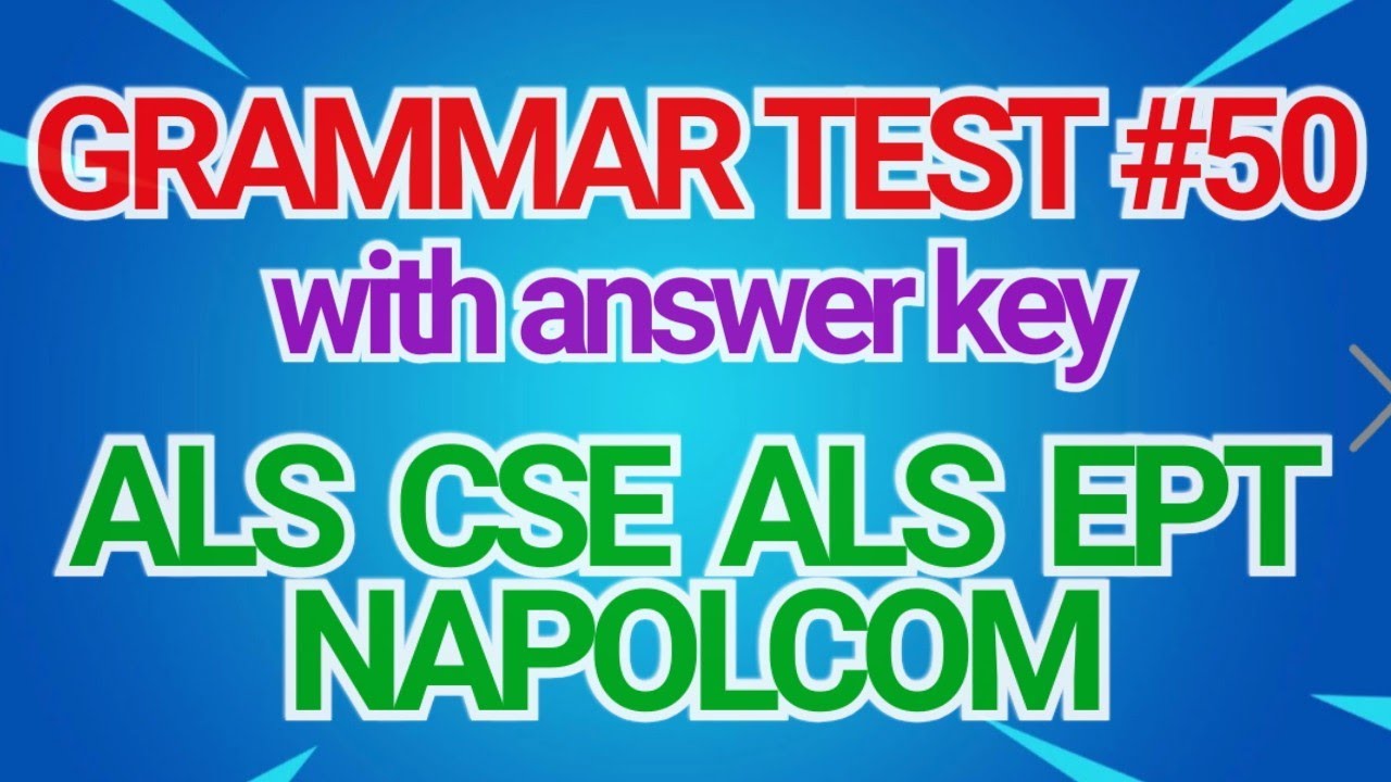 GRAMMAR TEST WITH ANSWER KEY YouTube grammar-test-with-answer-key-youtube