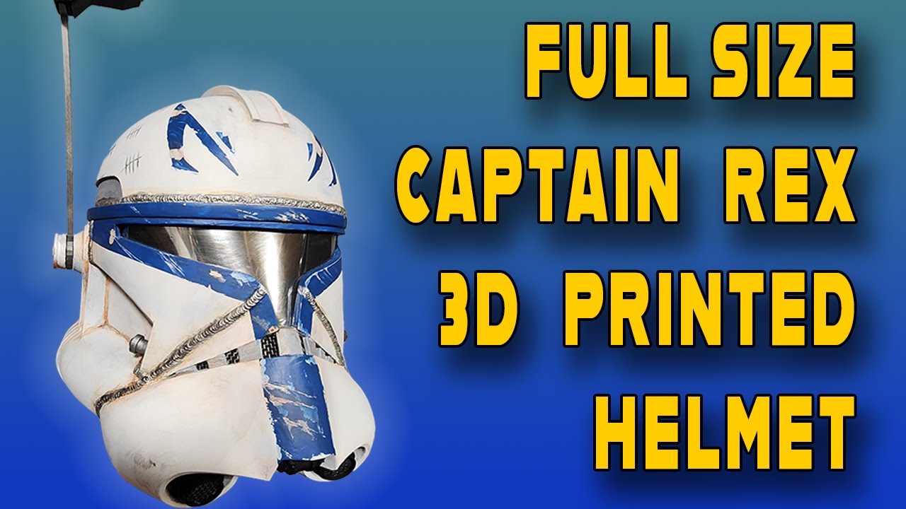How I made my #starwars Captain Rex Helmet from Rebels - YouTube