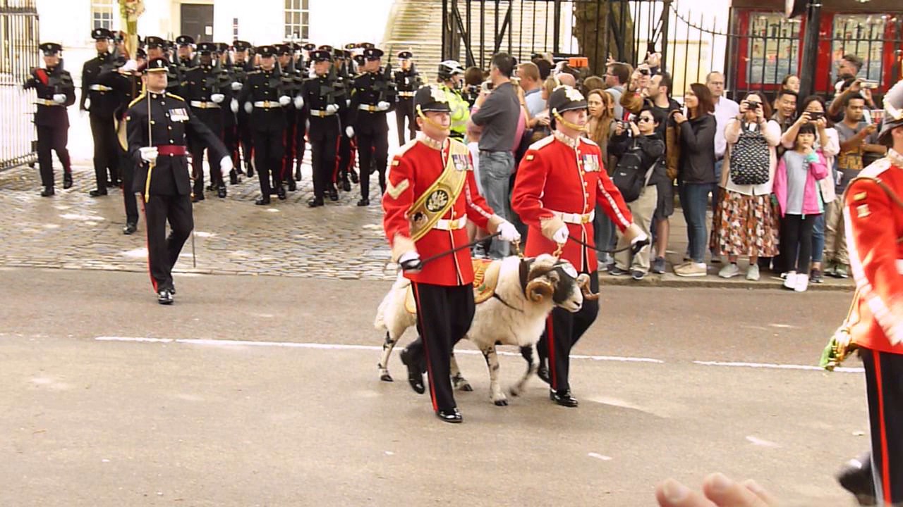 1 st Battalion The Mercian Regiment and Band of the Welsh Guards - YouTube