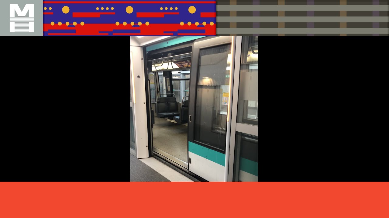 [Metro de Paris] M4 - MP89 CA GEC/Alsthom Ex-M14 : Rare : Sonnerie ...