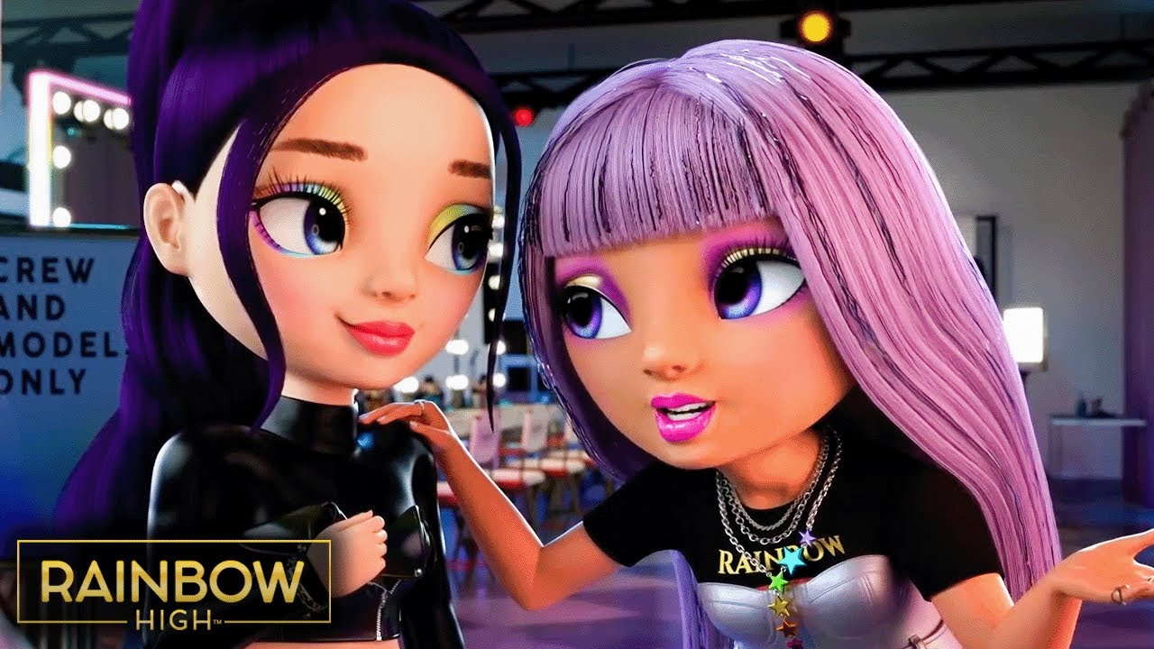 Avery and Ainsley Make Up! ️‍🩹 Rainbow High Clip - YouTube
