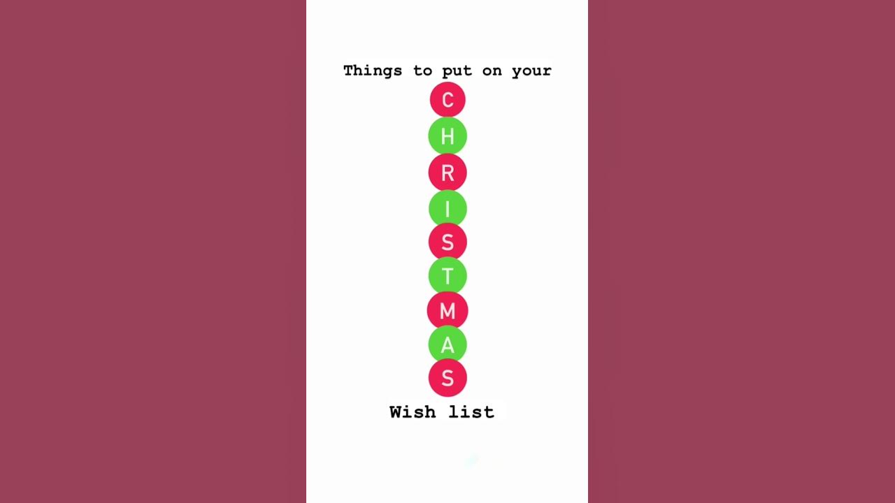 Things To Put On Your Christmas Wish List YouTube things-to-put-on-your-christmas-wish-list-youtube
