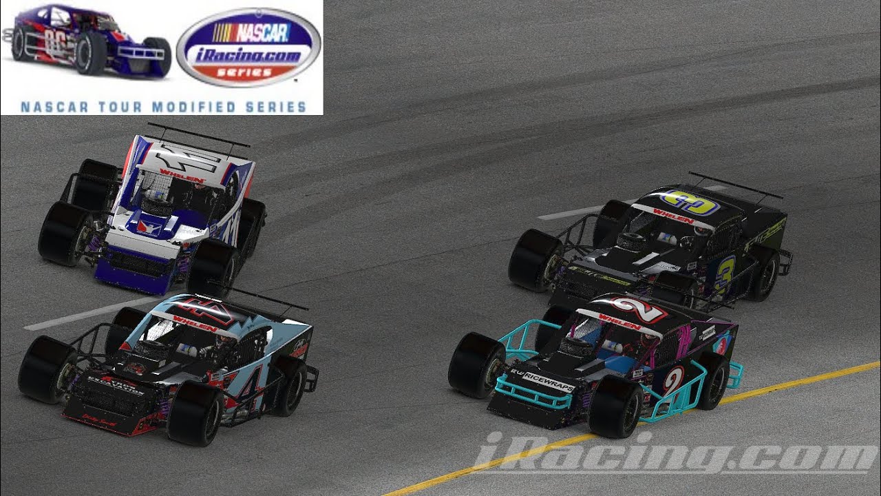 Having to Work My Way Through the Field - iRacing NASCAR Tour Modified ...