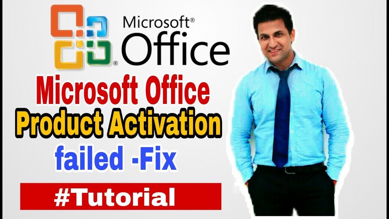 Microsoft Office Product Activation failed -Fix - YouTube