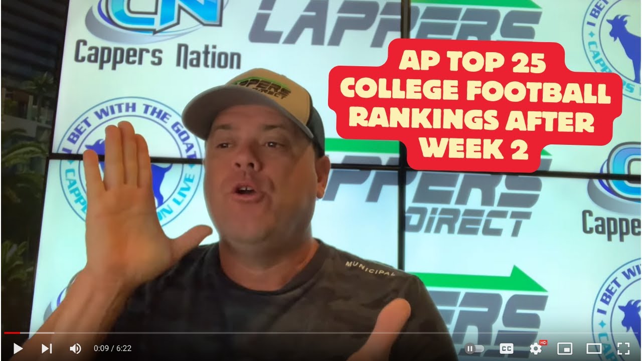 AP top 25 College Football week 2 Reactions and Picks - YouTube