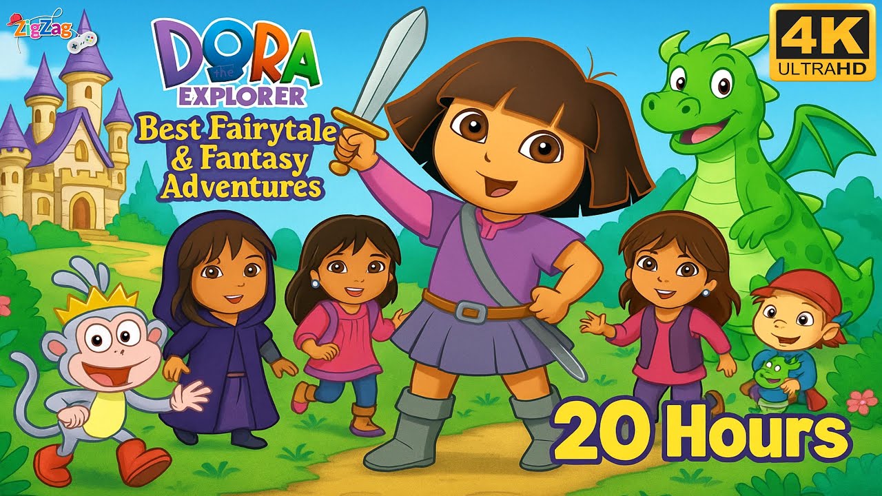 Dora the Explorer's Best Fairytale & Fantasy Adventures | Dora ...