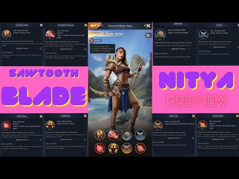 Primitive Era. Sawtooth Blade: Nitya - YouTube
