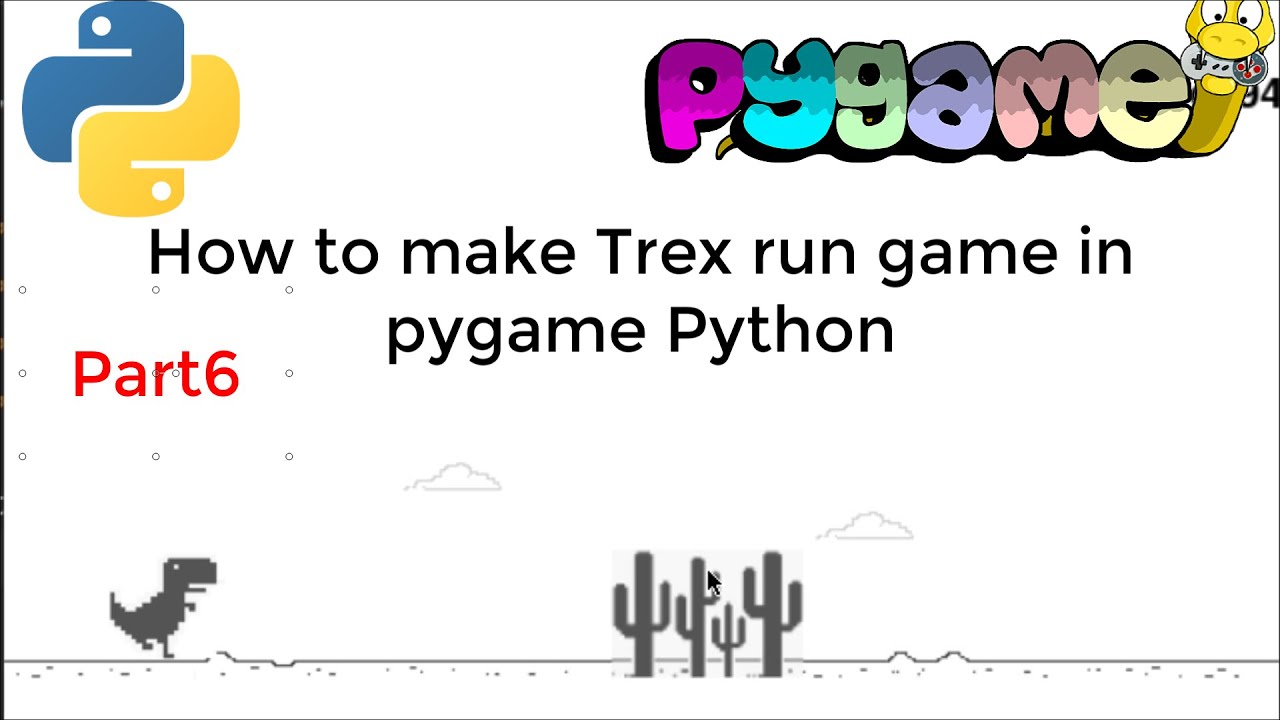 6 Adding Velocity To Background Chrome Game In Python Pygame In Hindi Full Tutorial With
