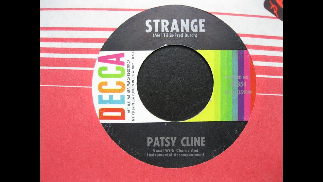Strange - Patsy Cline - Decca Records 31354 - YouTube