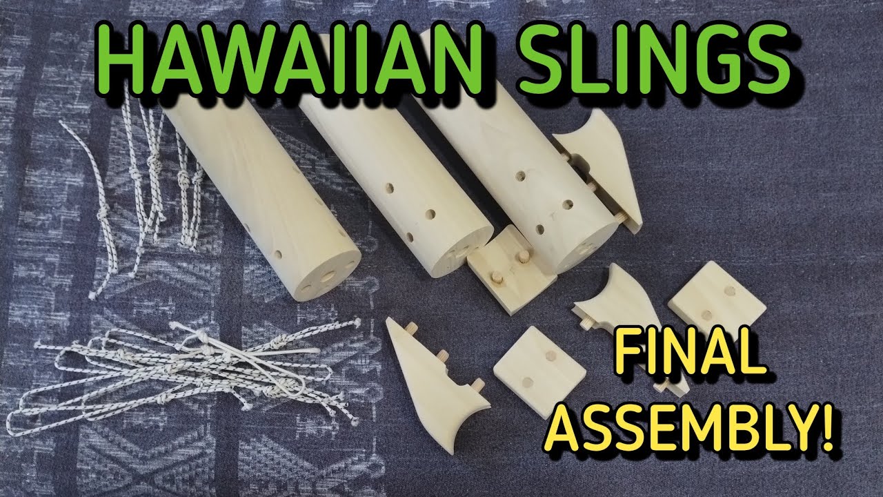 Interchangable Band Hawaiian Slings, getting ready for final assembly ...