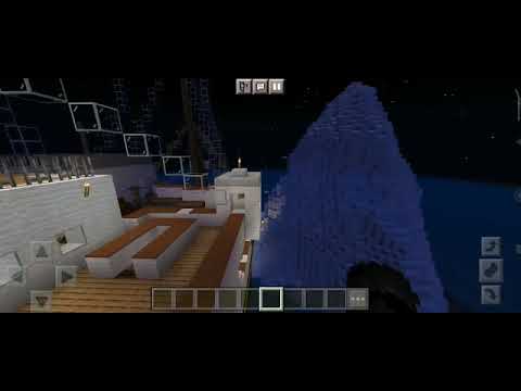 Sinking of Titanic Minecraft - YouTube