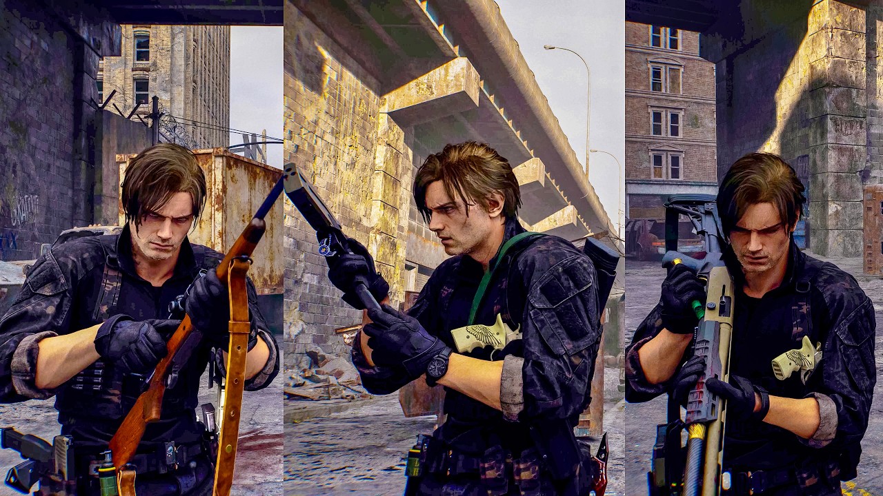 Resident Evil 9 Requiem - Leon Reloading Every Weapon Animation - YouTube