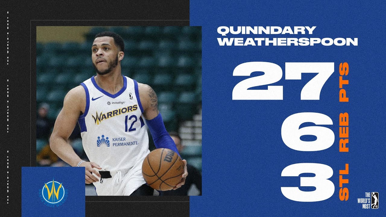 Quinndary Weatherspoon with 27 Points vs. Austin Spurs - YouTube