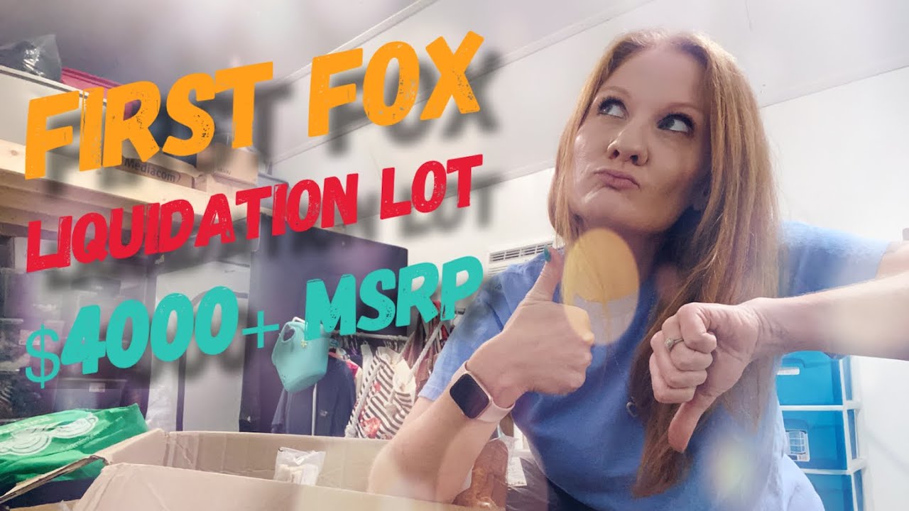 My First Fox Liquidation Lot Unboxing $4000+ MSRP What Did I Think? - YouTube