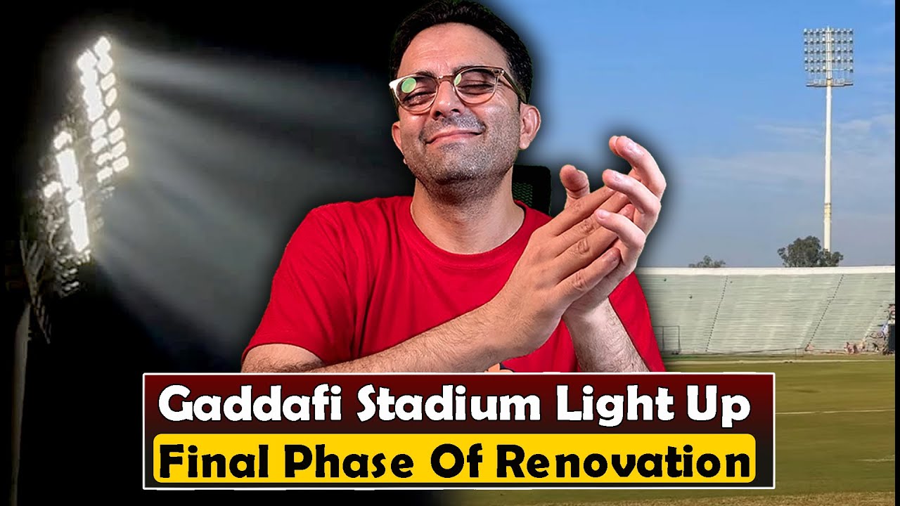 Big Update from Qaddafi Stadium, Renovations in final stages as Qaddafi ...