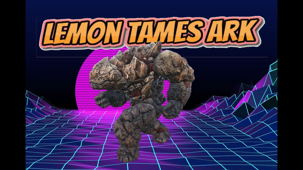 Lemon Tames Ark: Rock Golem - YouTube