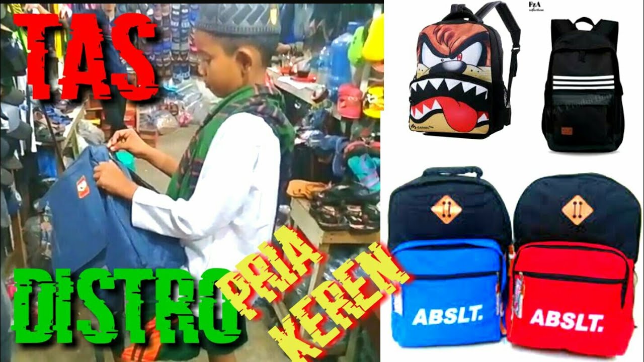 TAS DISTRO PRIA KEREN//REVIEW USAHA - YouTube