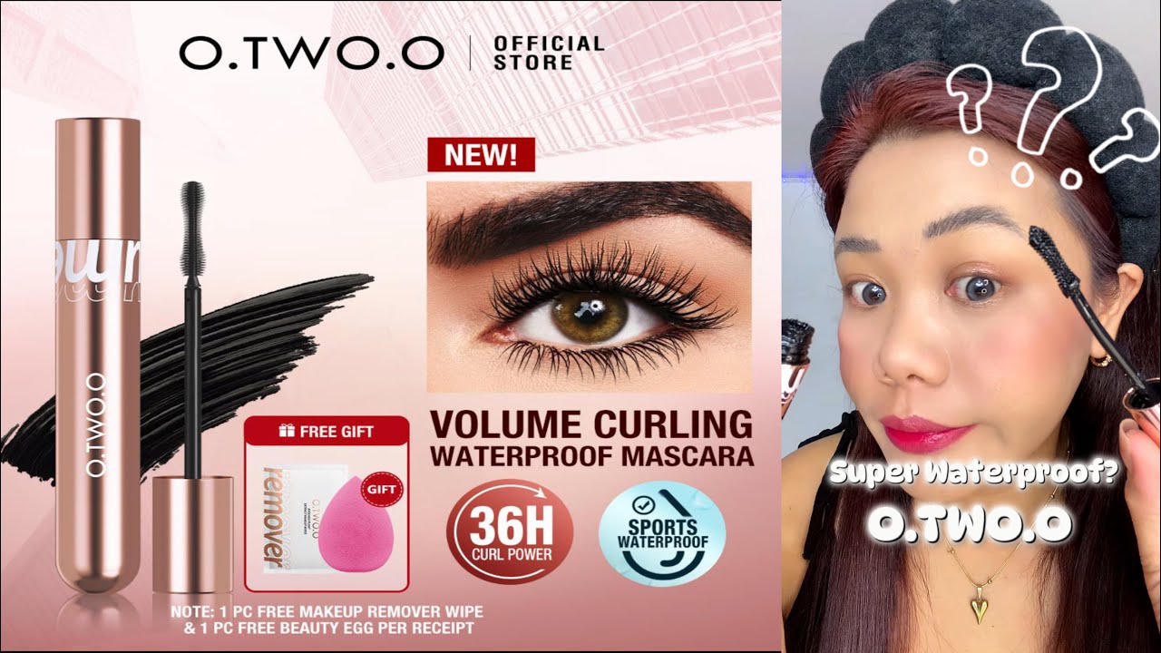 O.TWO.O SUPER WATERPROOF MASCARA - YouTube