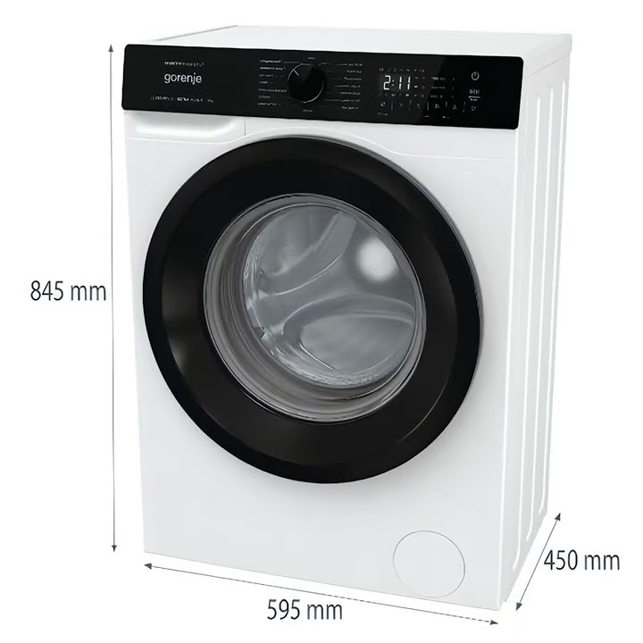 Стиральная машина узкая Gorenje WNHA74SAS - краткий обзор - YouTube