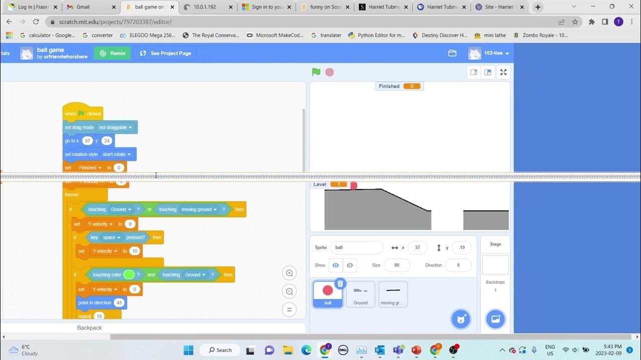 Scratch variable "infinity"??? - YouTube