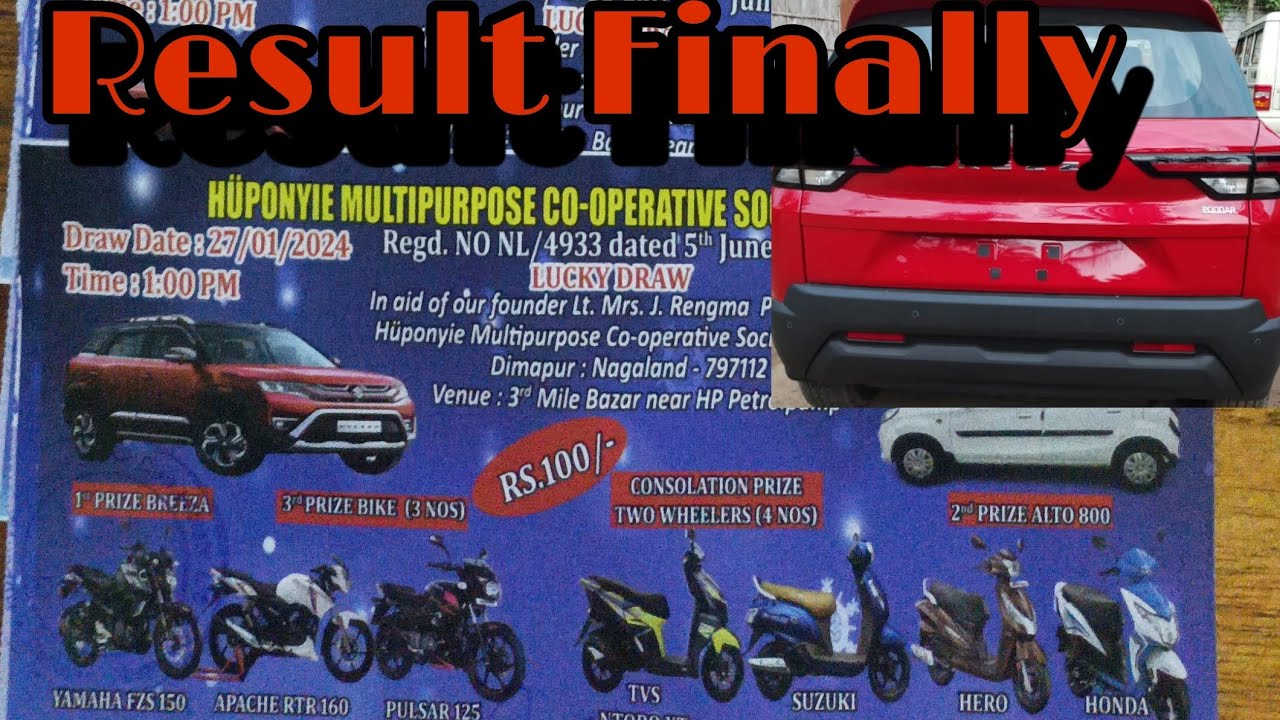 Lucky Draw results Hoponyie multipurpose cooperative Society Lucky Draw ...