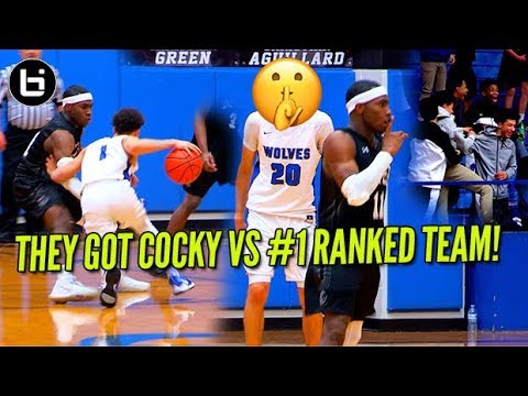 UNRANKED TEAM GOT COCKY VS #1 RANKED TEAM IN AMERICA! Ballislife ...