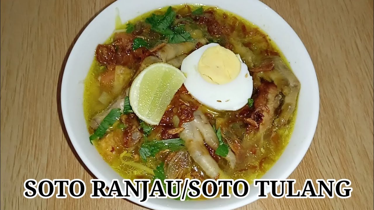 SOTO EKONOMIS||SOTO TULANG AYAM simple bumbunya mudah banget cara ...