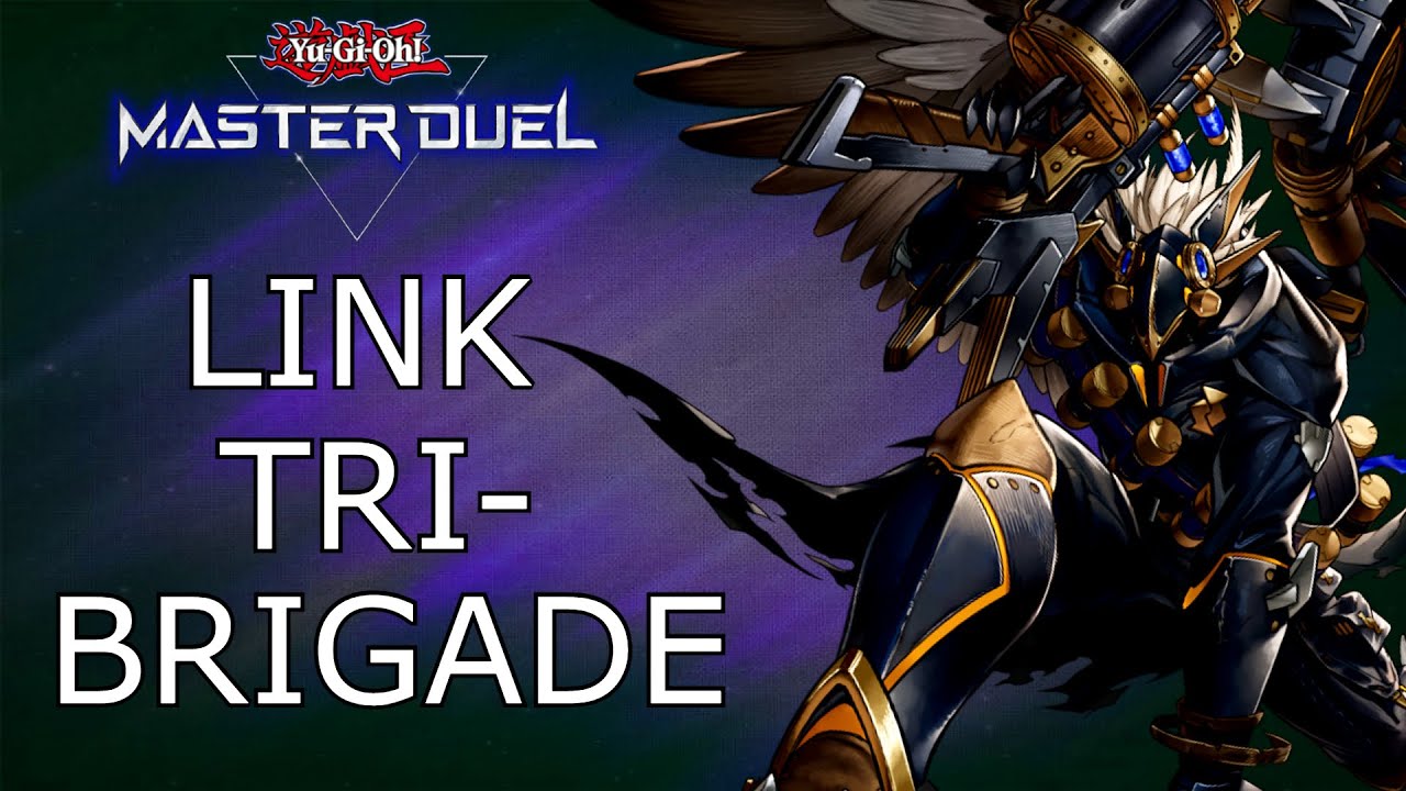 The BEST LINK EVENT Tri-Brigade DECK! Link Regulation Deck Profile | Yu ...