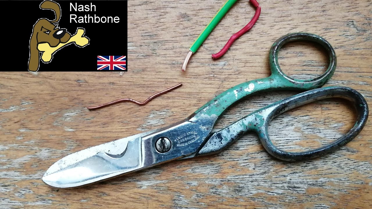 Vintage Electricians Scissors/Snips Review - YouTube