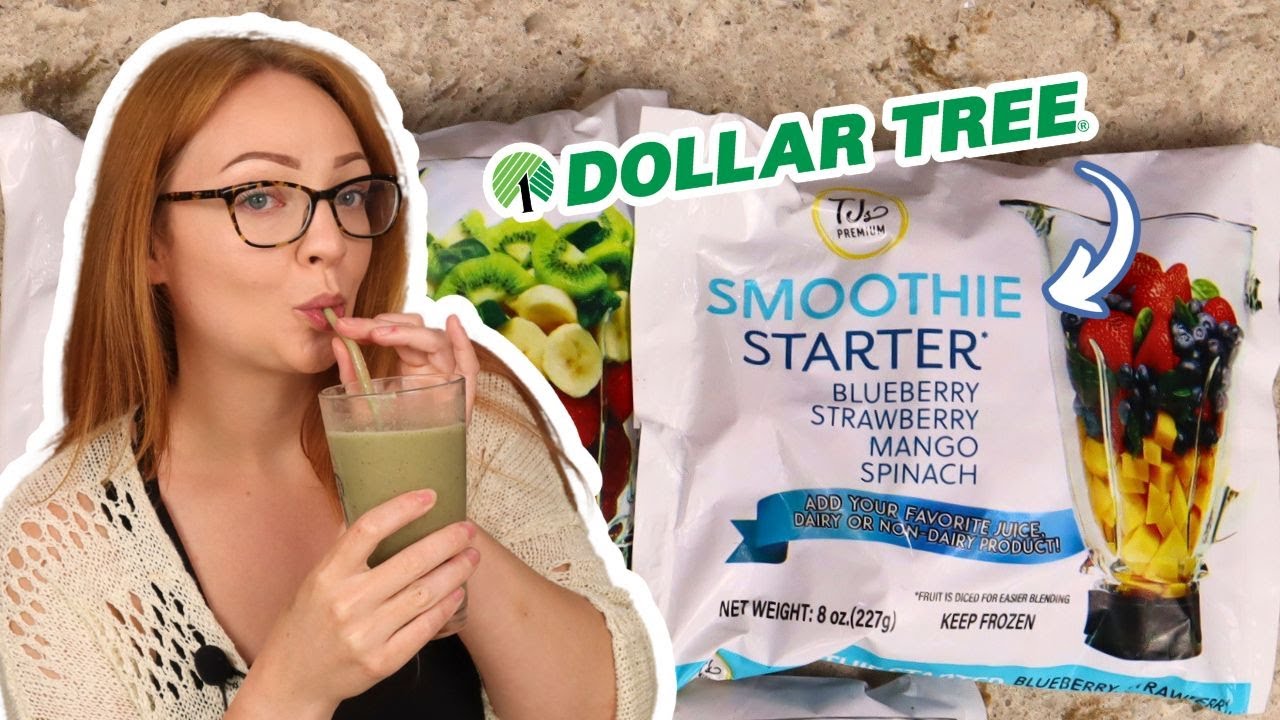 Are Dollar Tree Smoothie Starters Good? - YouTube