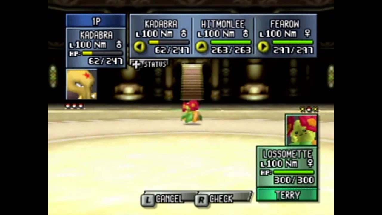 Pokemon Stadium 2 (Rentals Only) Prime Cup Boss # 1: Terry - YouTube