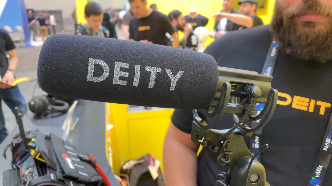The World's First Smart Microphone Deity V-Mic D3 Pro - NAB 2019 - YouTube