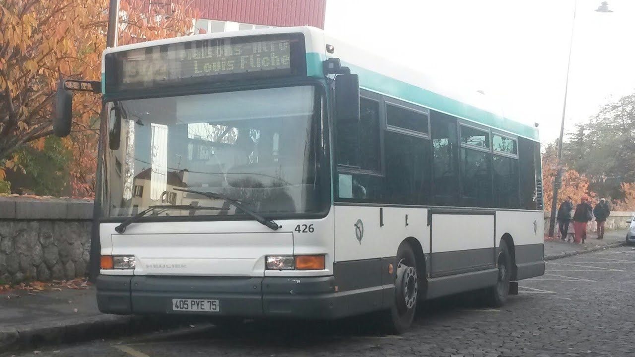 Bus 372 RATP - HeuliezBus GX 117 - YouTube
