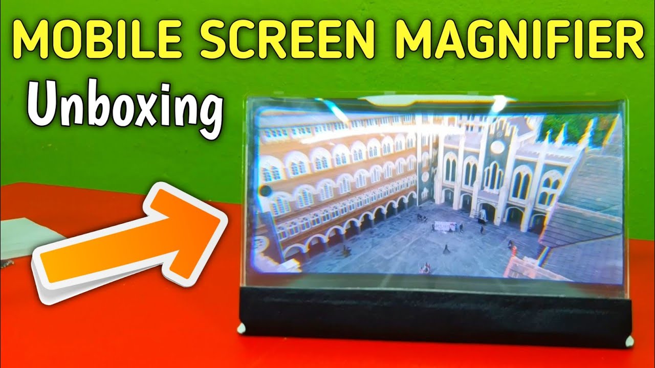 Mobile Screen Magnifier Unboxing and Review | Sallu Tech - YouTube