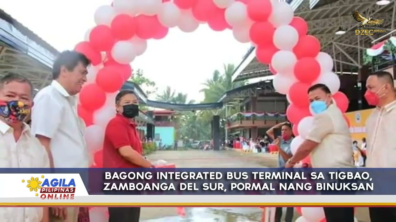 Bagong Integrated Bus Terminal sa Tigbao, Zamboanga del Sur, pormal ...