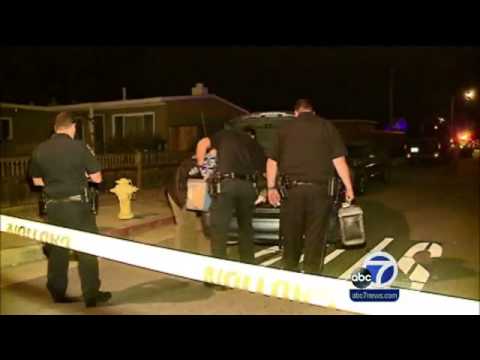 At least one wounded in San Mateo gun battle - YouTube