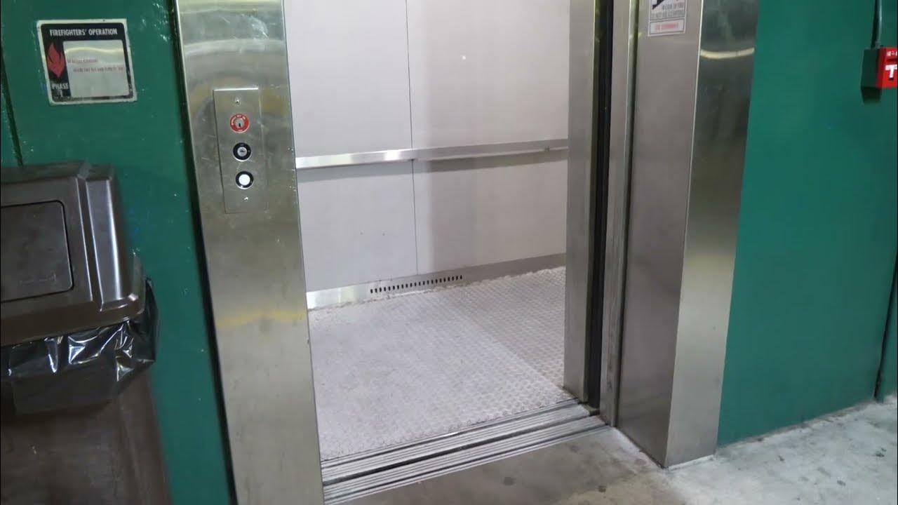 Mowrey Elevator hydraulic elevator @ 305 Palmetto Ave (Parking ...
