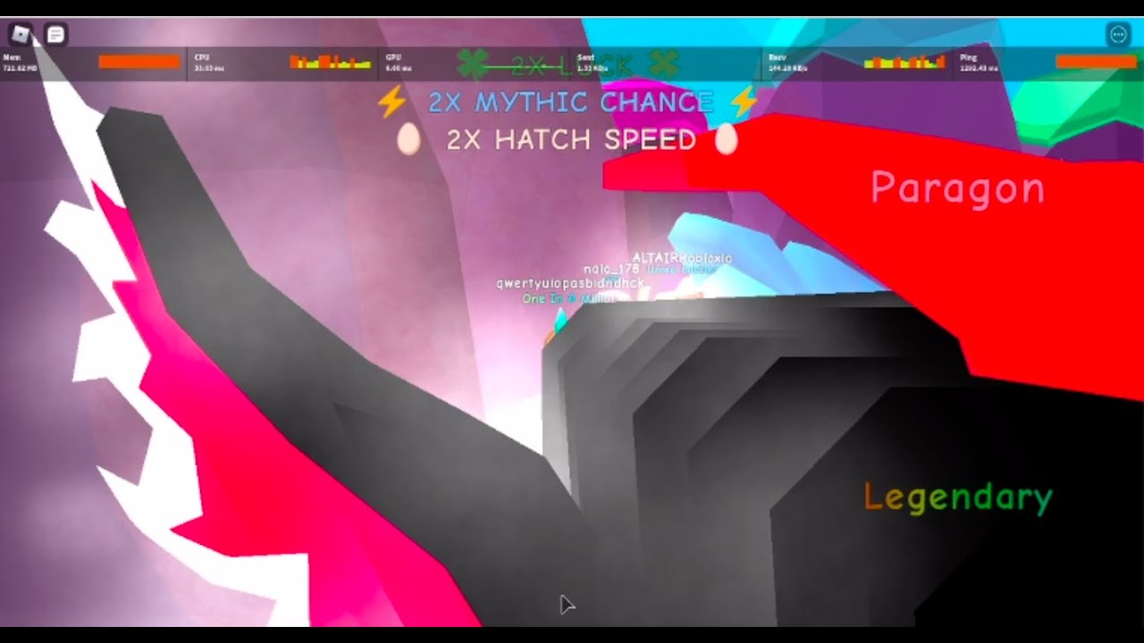 HATCHED SHINY MYTHIC PARAGON ON CAMARA!!! - YouTube