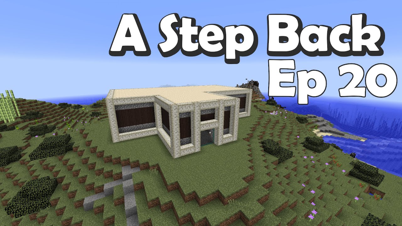 A Step Back Ep 20 (Breaking Bedrock & Nether Mob Farm) - YouTube