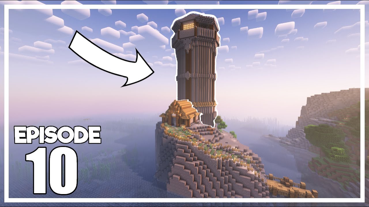 Upgrading The MEGA Lighthouse! - Minecraft 1.19 Multiplayer Survival ...