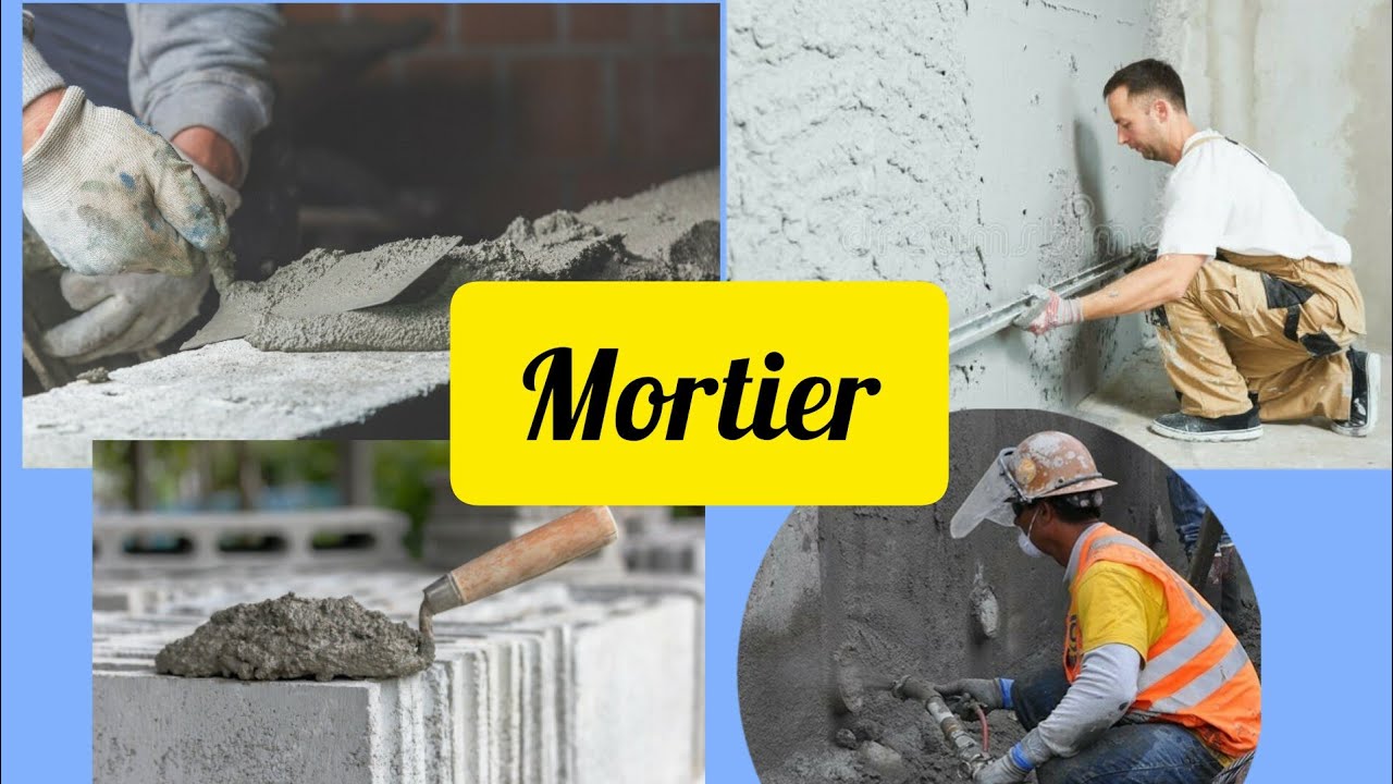 Application de mortier extérieur projeté mécaniquement - YouTube