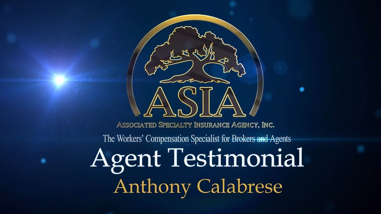 Agent Testimonial - Anthony Calabrese - YouTube