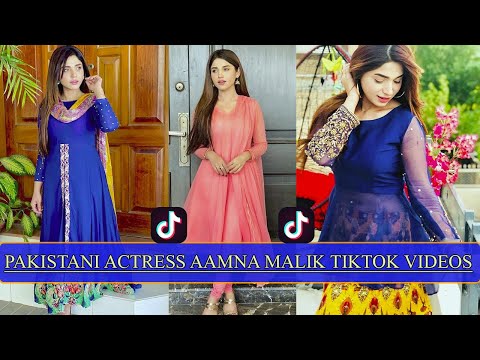 Pakistani Actress Aamna Malik Viral Tiktok Videos | Musically Videos