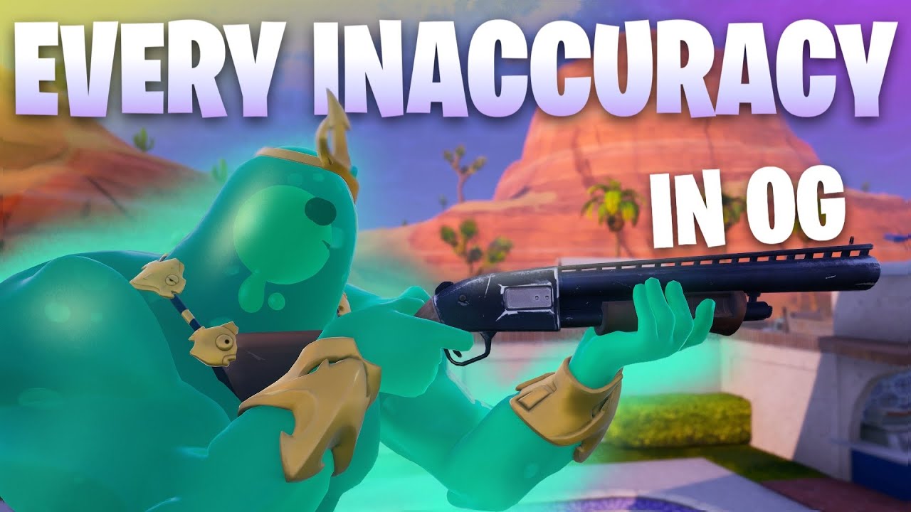 Every Single Inaccuracy in Fortnite OG - YouTube